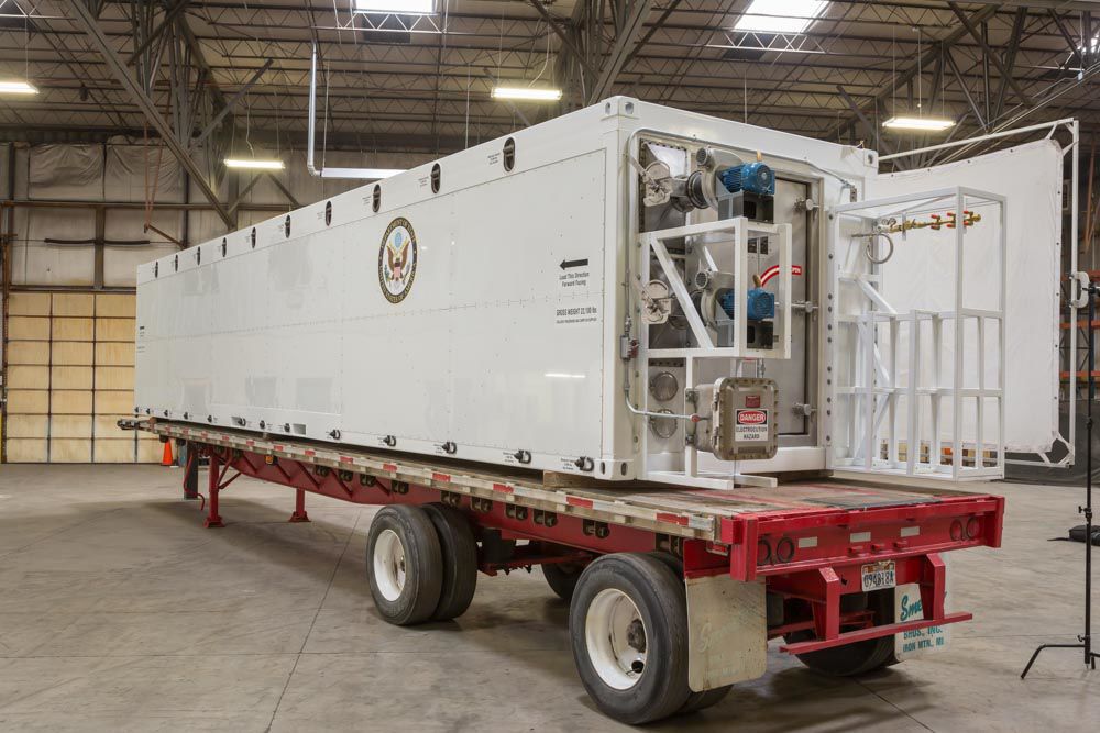 Harrisville firm’s containment box tapped to transport 14 coronavirus ...